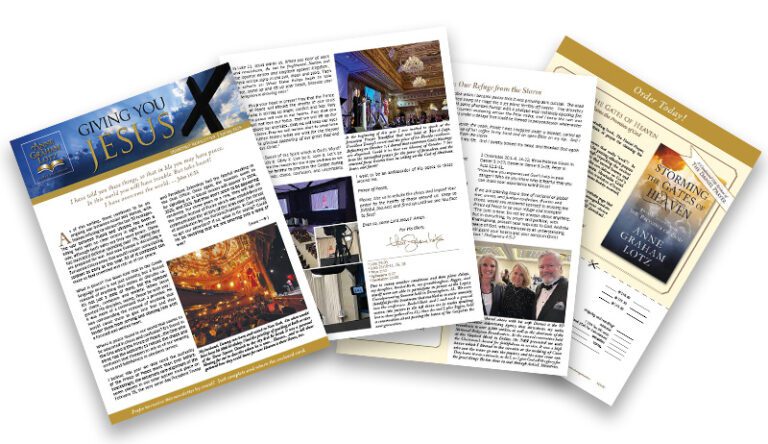 Newsletters Archives | Anne Graham Lotz - Angel Ministries